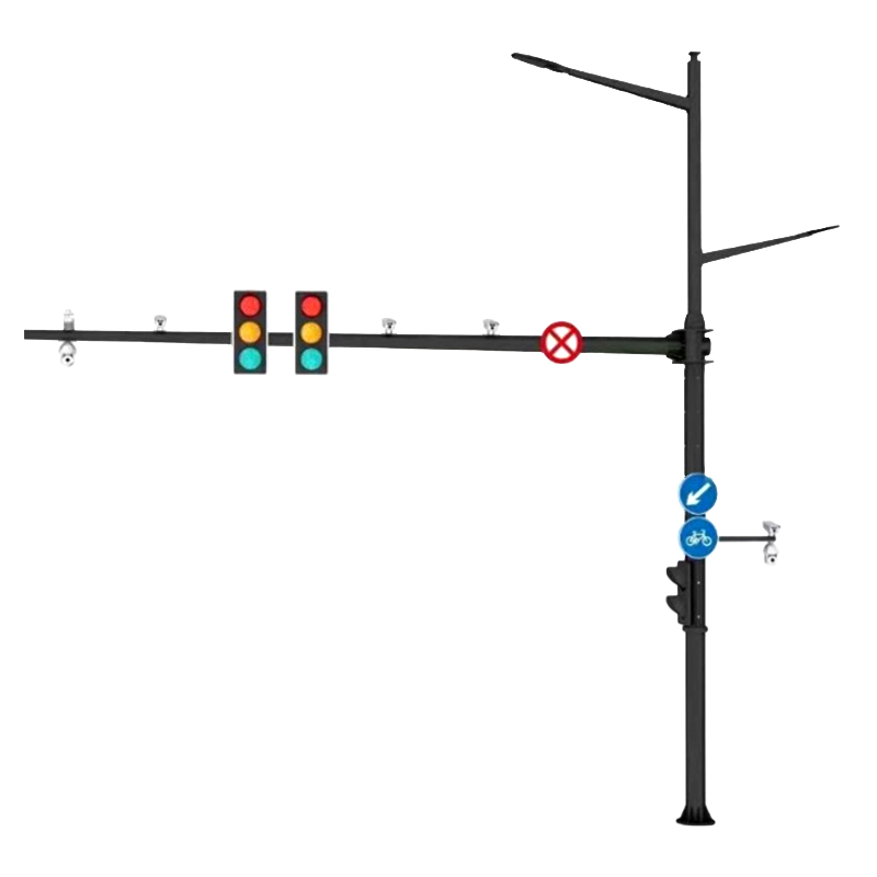 Traffic Signal Dimensions VONTA Traffic Light Pole