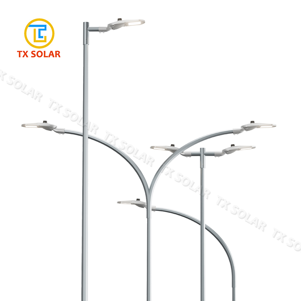 China Galvanized Steel Street Light Pole with Factory Price factory and ...
