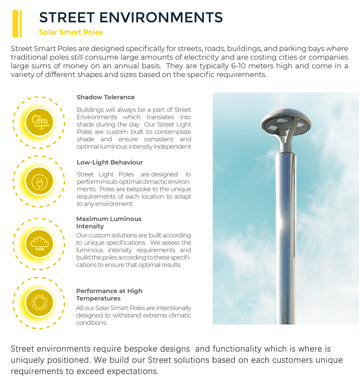 China Street Solar Smart Pole factory and manufacturers | TIANXIANG