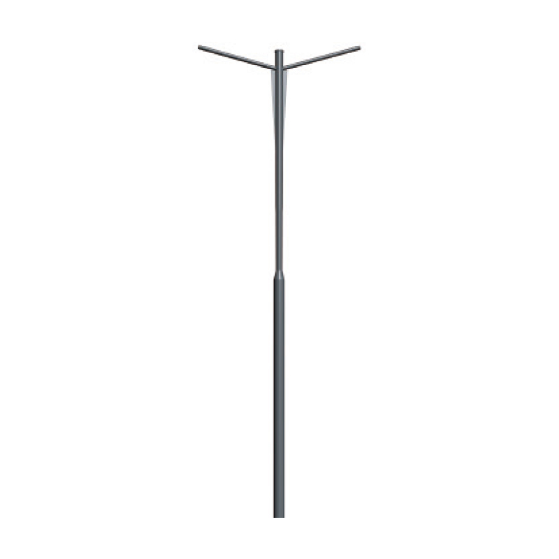 China Factory Direct Sale Outdoor Tapered Galvanized Steel Street Light ...